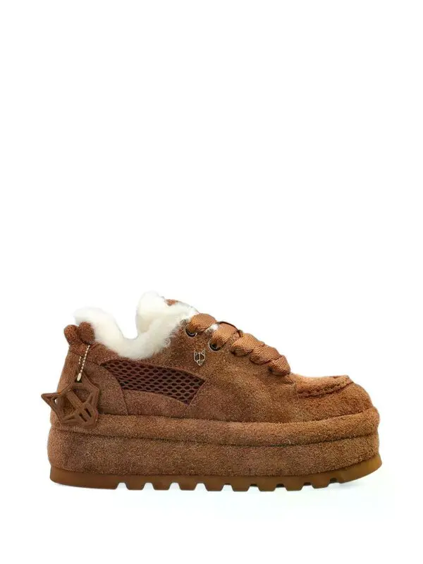 NAKED WOLFE Beau Platform Sneakers
