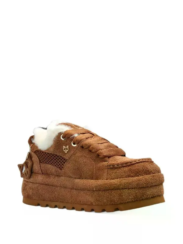 NAKED WOLFE Beau Platform Sneakers