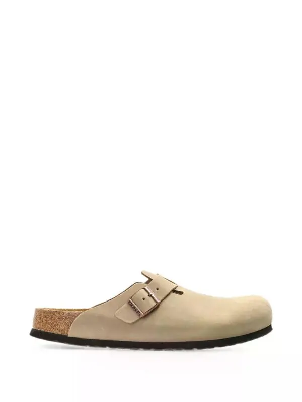 BIRKENSTOCK Utti Buckle-fastening Mules - Neutrals