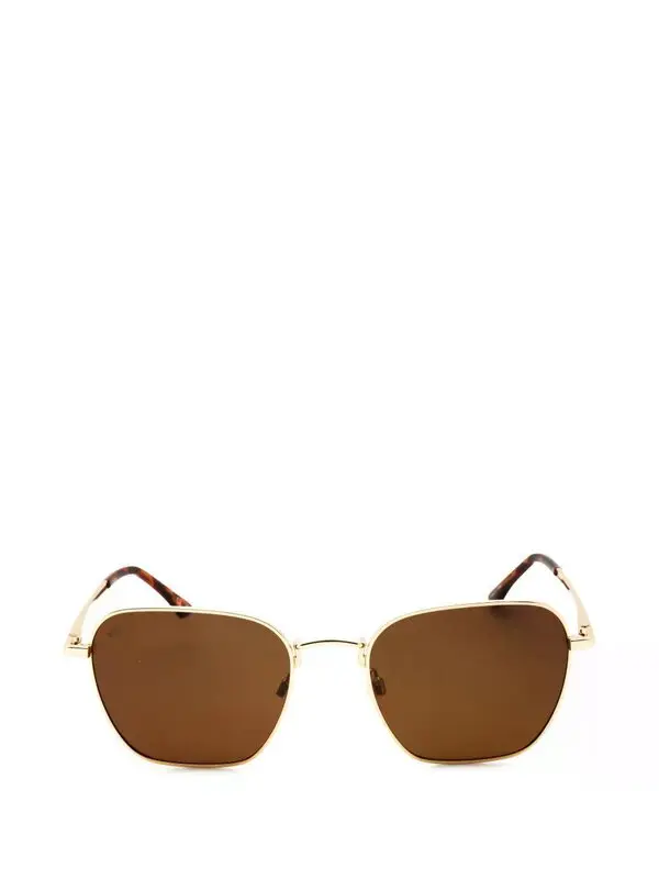 PRIVE REVAUX Timber/s Rectangle-frame Sunglasses