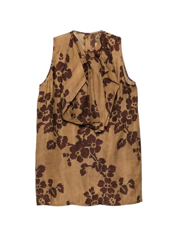 UMA WANG Teet Printed Top