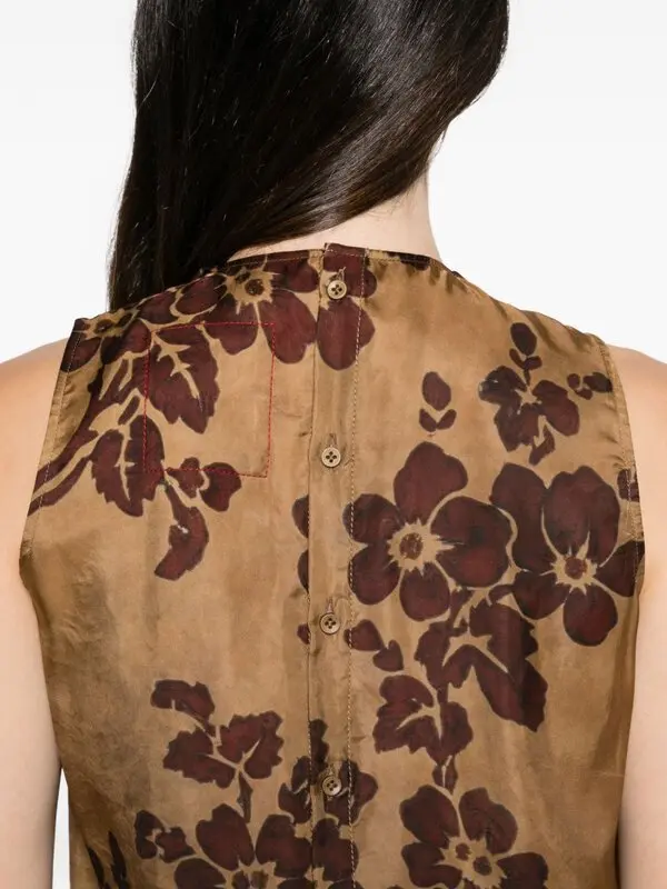 UMA WANG Teet Printed Top
