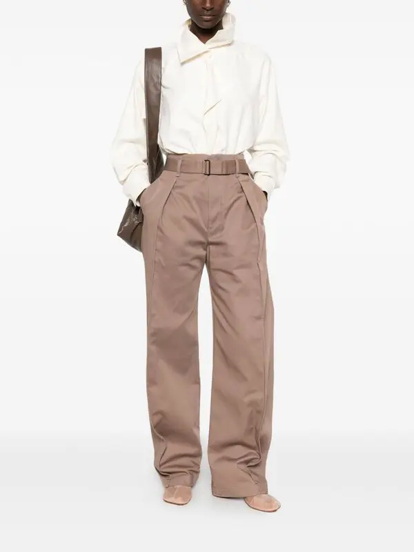 LEMAIRE Cotton Curved Trousers