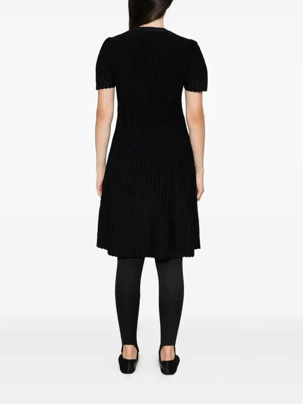 Emporio Armani Striped Midi Dress