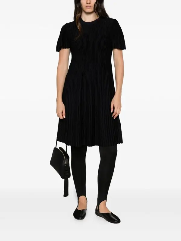 Emporio Armani Striped Midi Dress