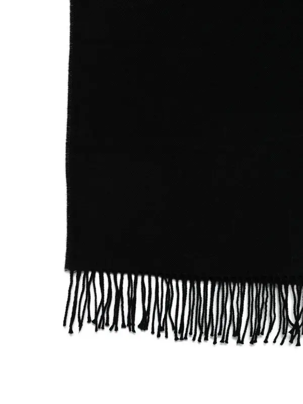 Emporio Armani Wool Hooded Scarf