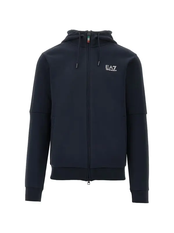 EA7 Cotton Blend Hoodie