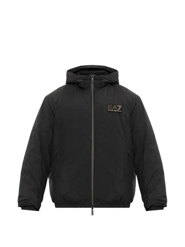 EA7 Logo Nylon Blouson Jacket