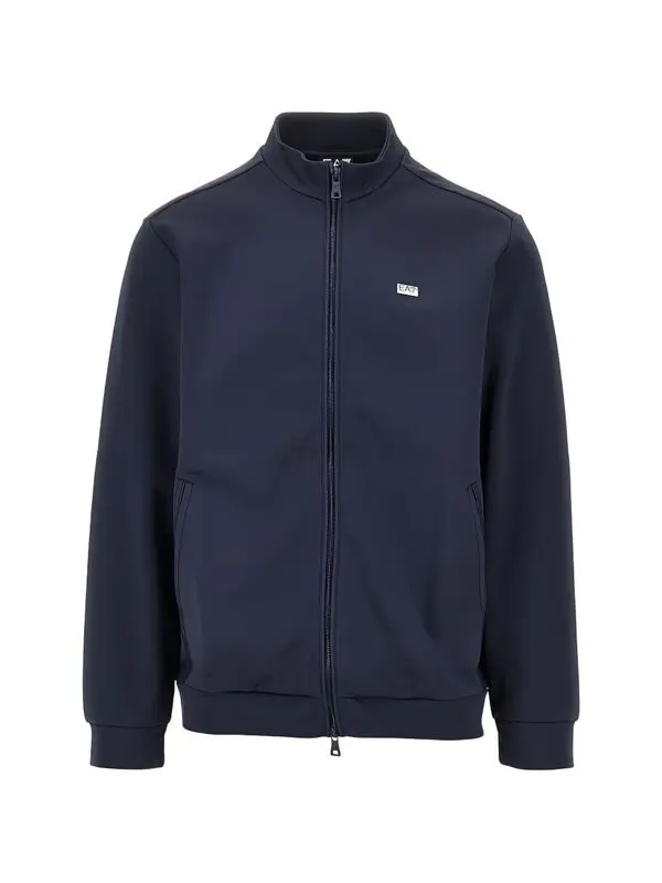EA7 Logo Zipped Sweatshirt