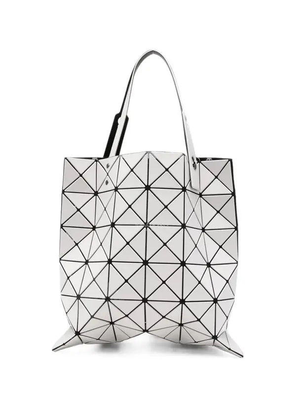 BAOBAO ISSEY MIYAKE Lucent Matte Medium Tote Bag - Grey