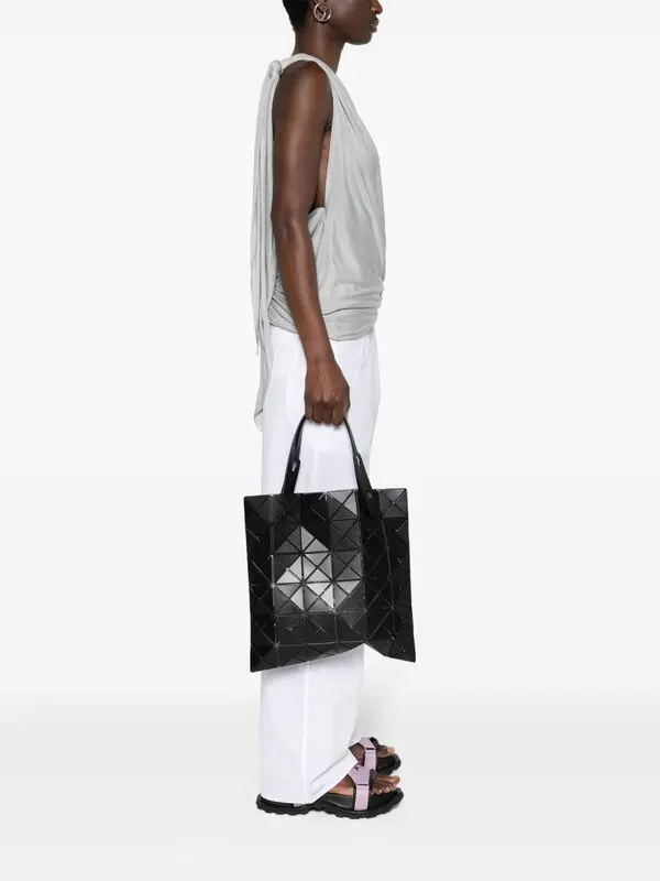 BAOBAO ISSEY MIYAKE Lucent Matte Medium Tote Bag