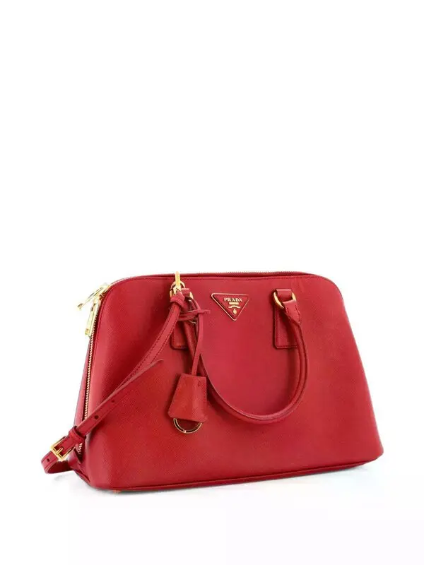 Prada Promenade Bag Saffiano Leather Medium Satchel