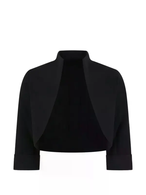 Chiara Boni La Petite Robe Crop Open-front Jacket