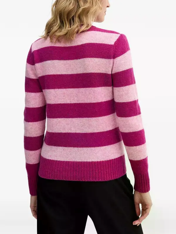 BENETTON Striped Cardigan