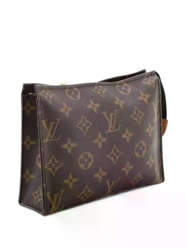 LOUIS VUITTON Toiletry Monogram Canvas 19 Pouch - Brown