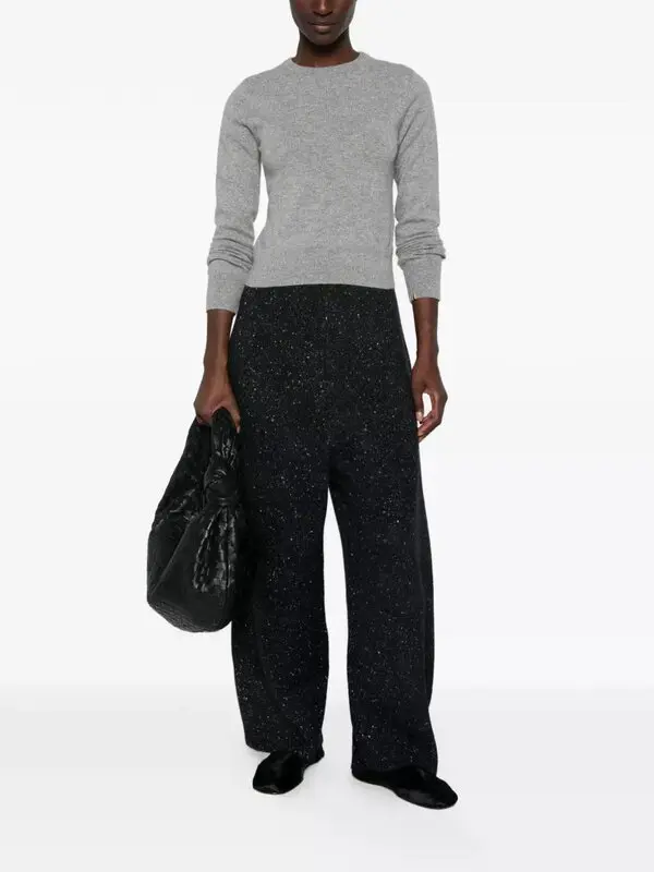 Extreme Cashmere Crew-neck Long-sleeve Sweater