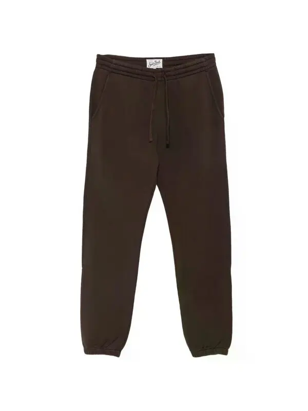 MC2 SAINT BARTH Drawstring-waist Bolt Track Pants