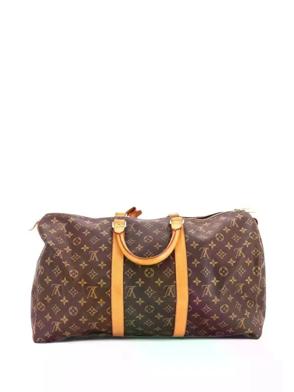 LOUIS VUITTON Keepall Bag Monogram Canvas 50 Travel Bag