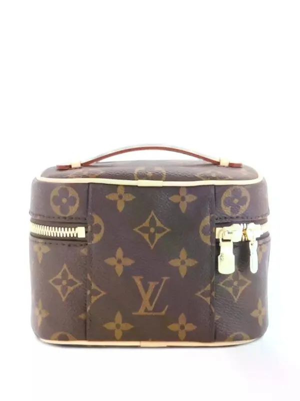 LOUIS VUITTON Nice Vanity Case Monogram Canvas Nano Pouch