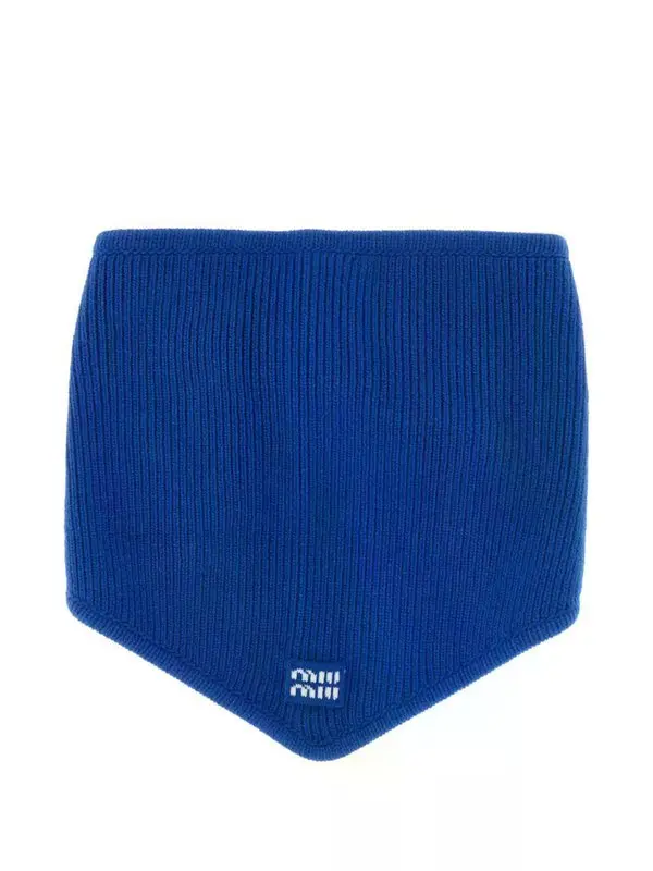Miu Miu Wool And Cashmere Shawl