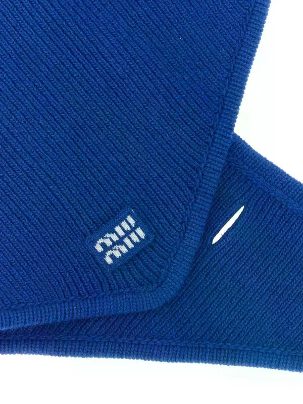 Miu Miu Wool And Cashmere Shawl