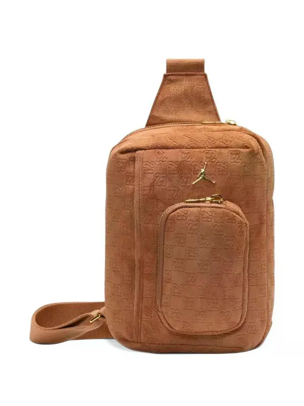 JORDAN 3l Monogram-debossed Messenger Bag