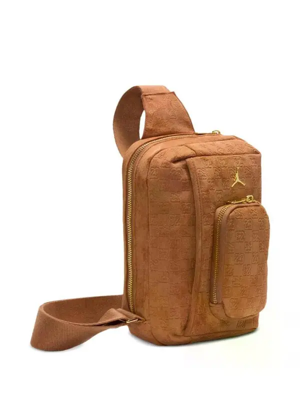 JORDAN 3l Monogram-debossed Messenger Bag
