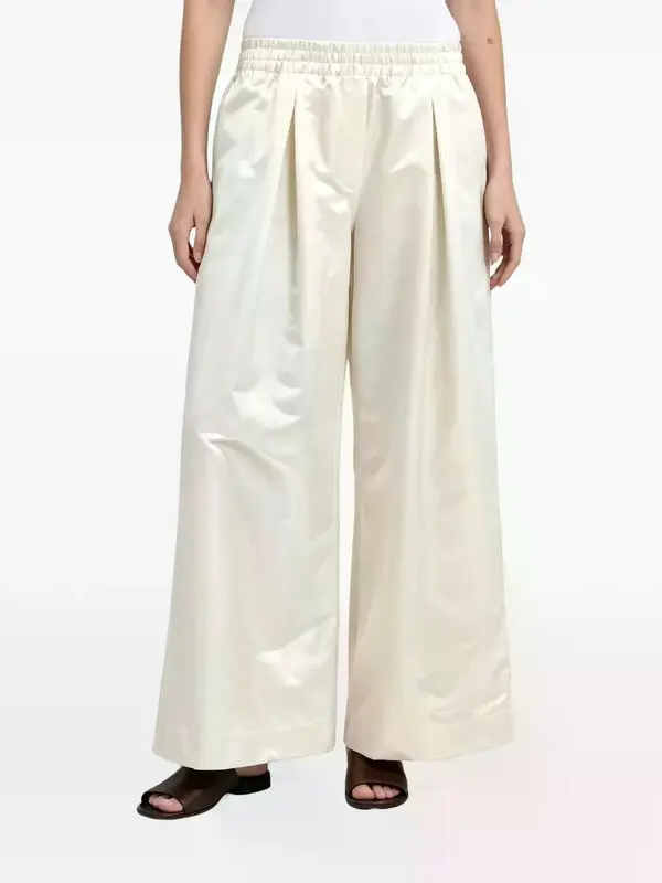 Brunello Cucinelli Pleated Wide-leg Trousers