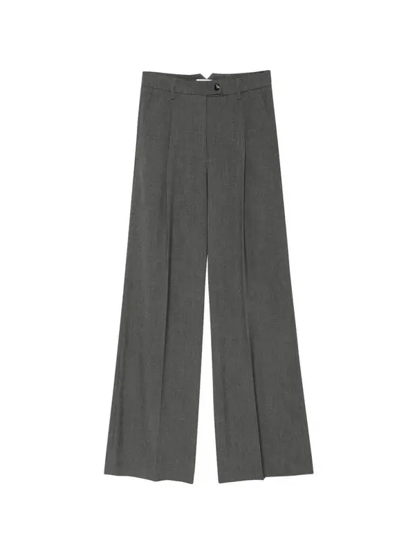 CENERE GB Pleated Wide-leg Trousers
