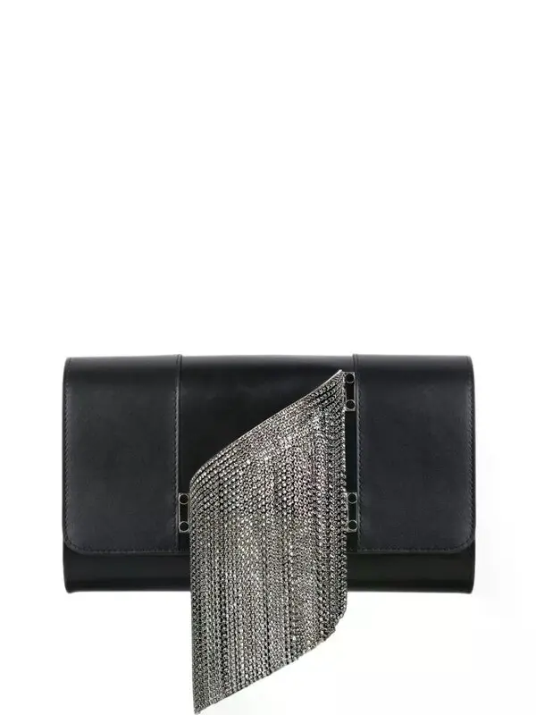 Perrin L'eiffel Cascade Crystal-embellished Clutch Bag
