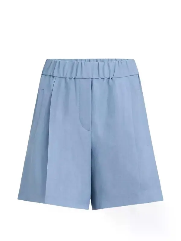 Brunello Cucinelli Pleated Elasticated-waist Shorts