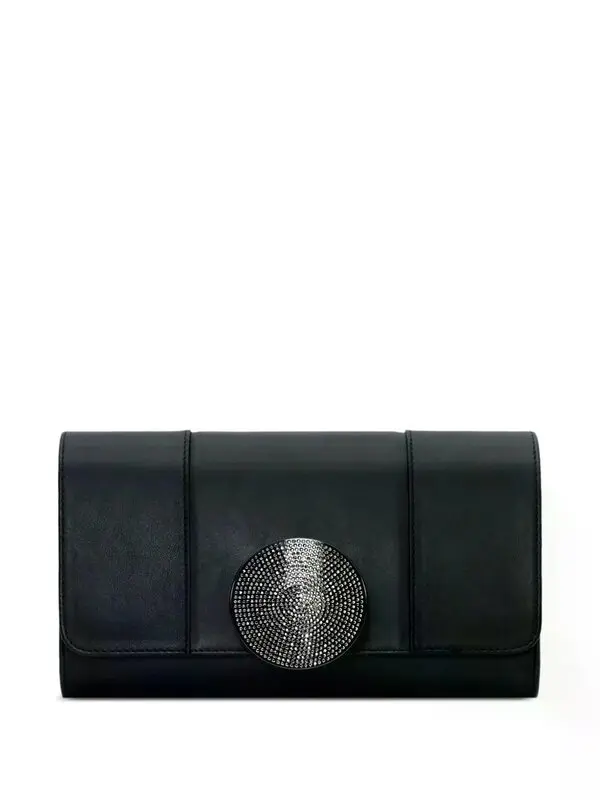 Perrin Le Disque Strass Clutch Bag