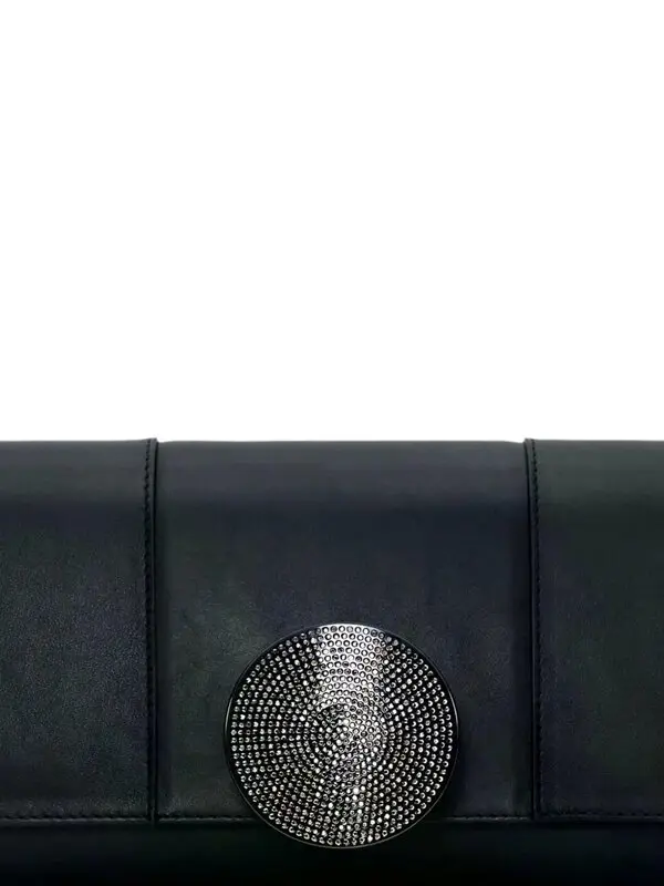 Perrin Le Disque Strass Clutch Bag