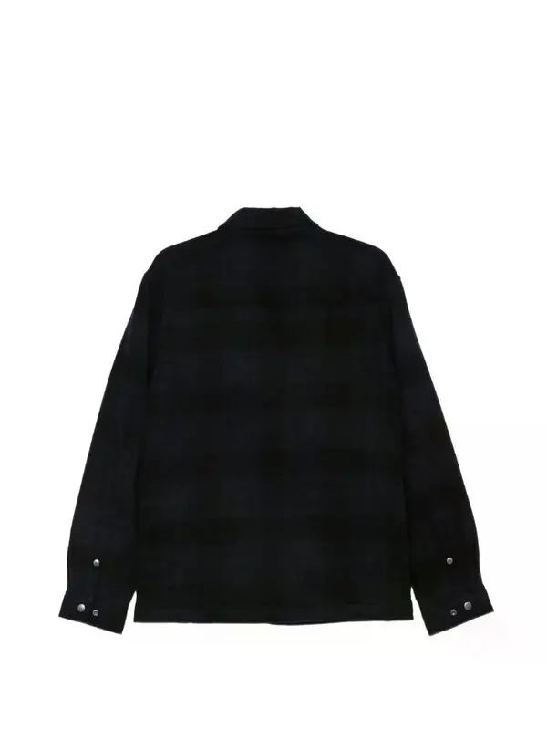 Woolrich Alaskan Check-pattern Button-down Jacket