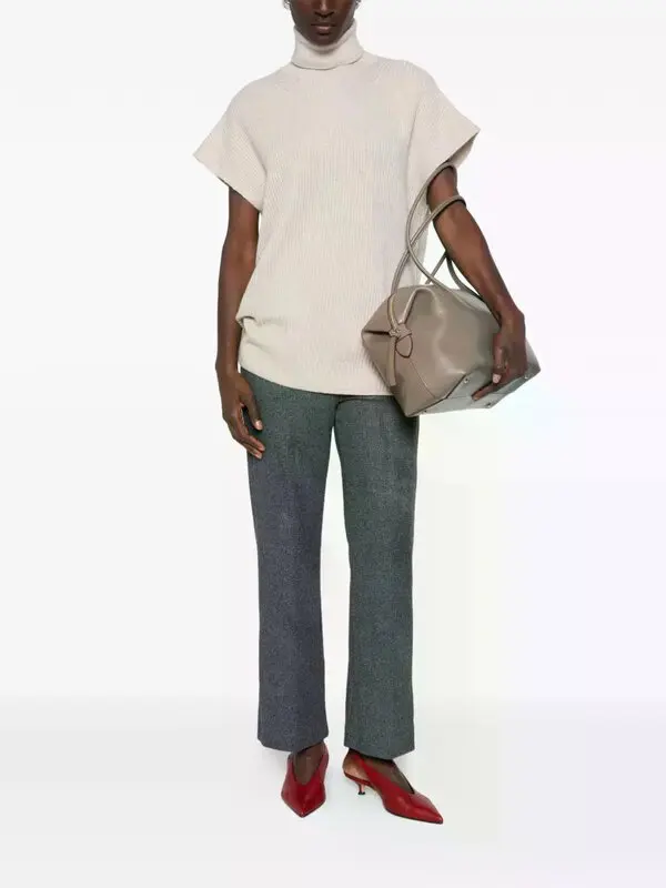 Max Mara Mmldonnola Micro-check Trousers