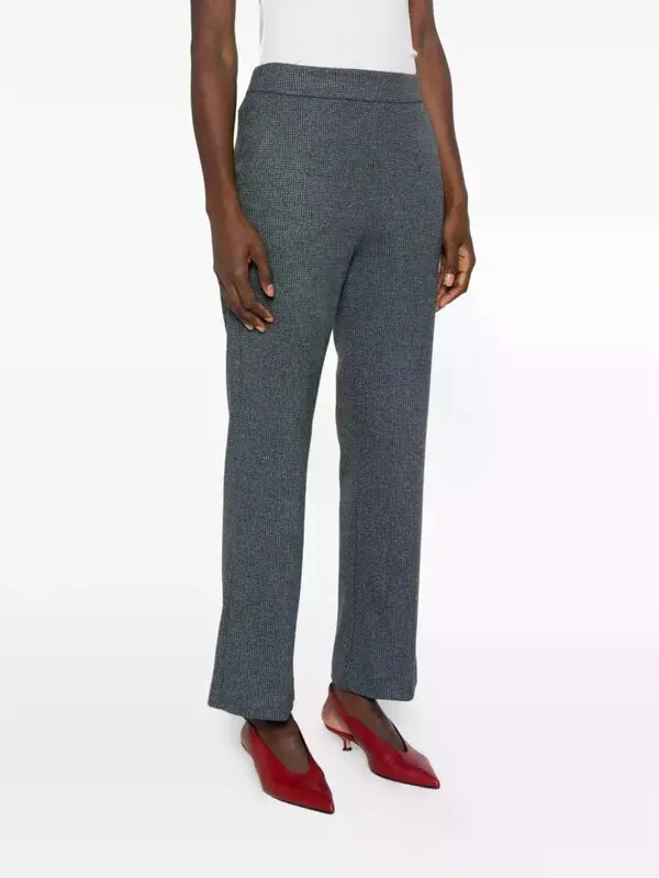 Max Mara Mmldonnola Micro-check Trousers