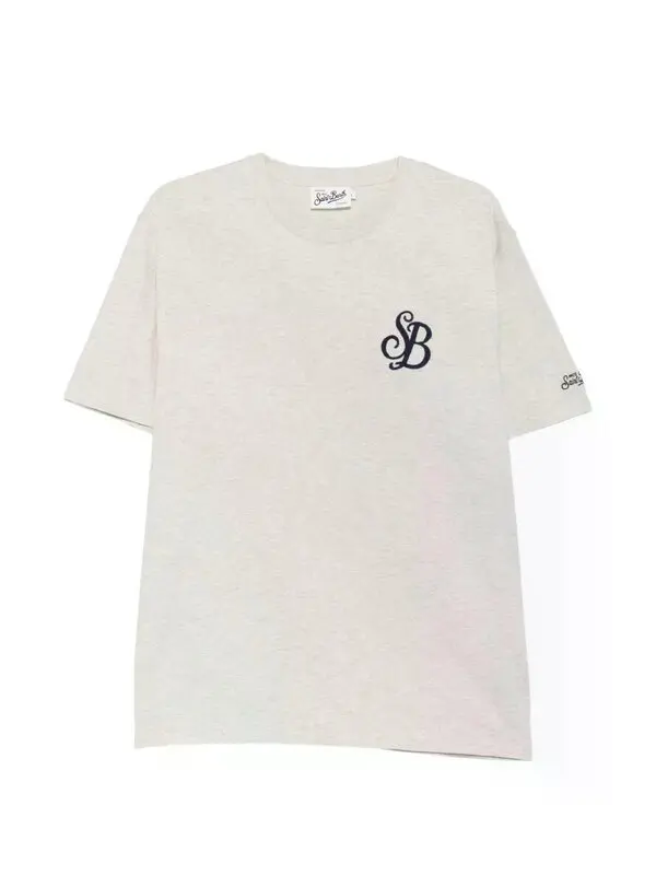 MC2 SAINT BARTH Arnott Logo-embroidered T-shirt