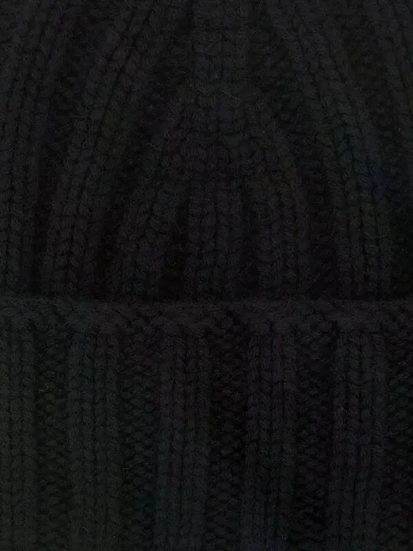 LARMERI STUDIO Ribbed-cashmere Beanie Hat