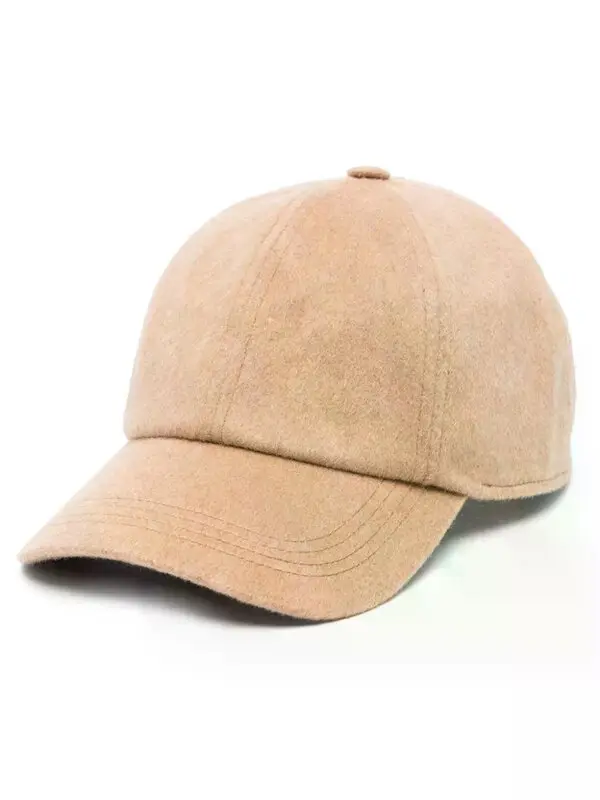 VARSITY Logo-plaque Wool Baseball Cap