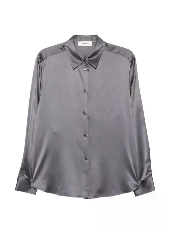 LISA YANG Satin Long-sleeve Shirt