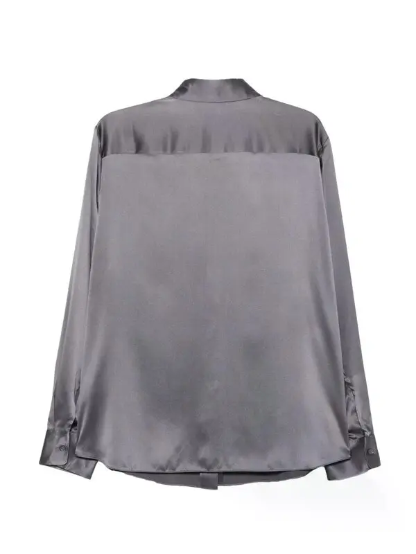 LISA YANG Satin Long-sleeve Shirt