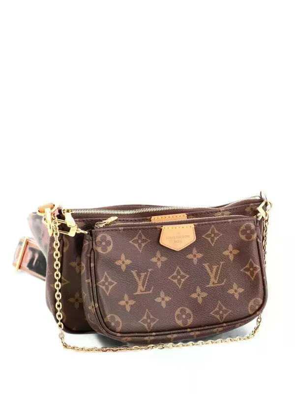 LOUIS VUITTON Multi Pochette Accessoires Monogram Canvas Crossbody Bag