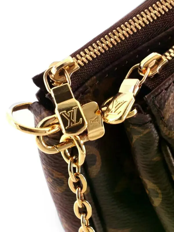 LOUIS VUITTON Multi Pochette Accessoires Monogram Canvas Crossbody Bag