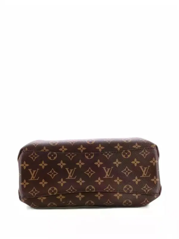 LOUIS VUITTON Rivoli Handbag Monogram Canvas Pm Satchel - Brown