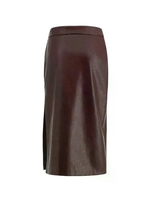 GAELLE PARIS Side-zip Pencil Midi Skirt