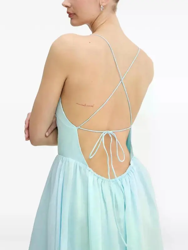 Bardot Arletha Back-tie Flared Maxi Dress