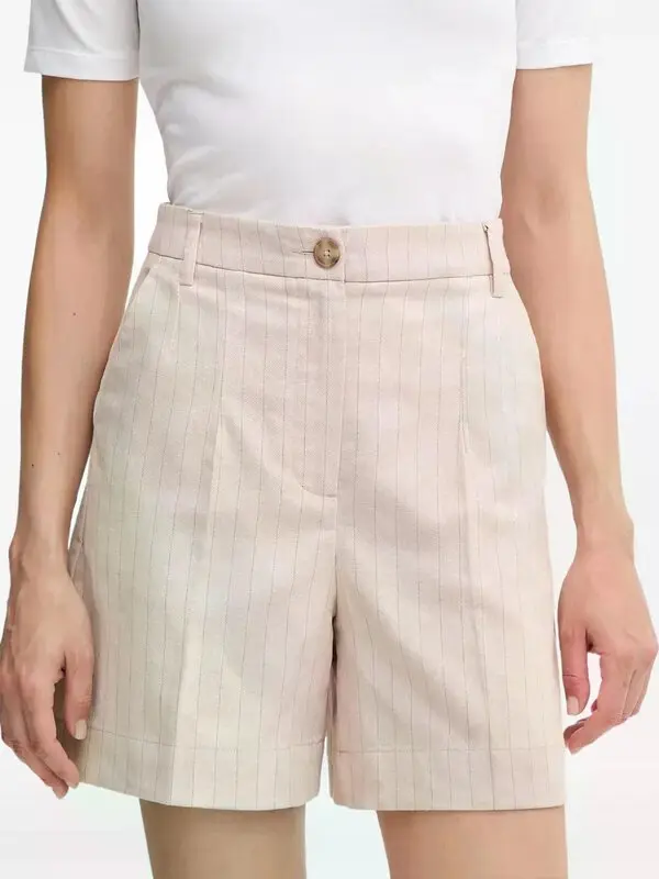 BENETTON Pinstripe-pattern Tailored Shorts