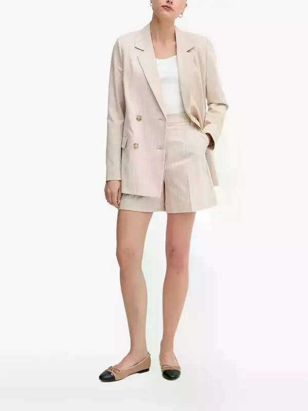 BENETTON Pinstripe-pattern Tailored Shorts