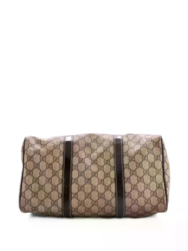 Gucci Joy Boston Bag Gg Coated Canvas Medium Satchel
