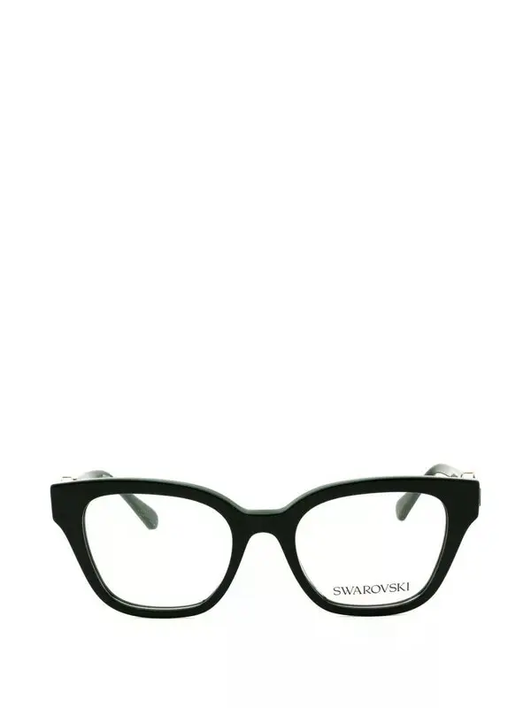 SWAROVSKI Rectangle-frame Glasses - Green
